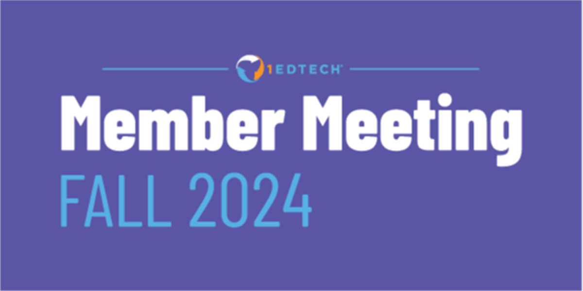 1EdTech Fall Member Meeting 2024 - 1EdTech