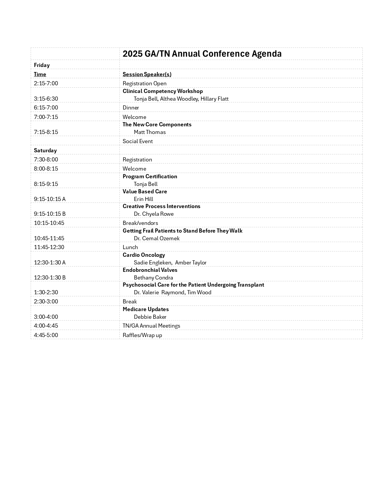 Annual Meeting - GACVPR - Georgia Association of Cardiovascular ...