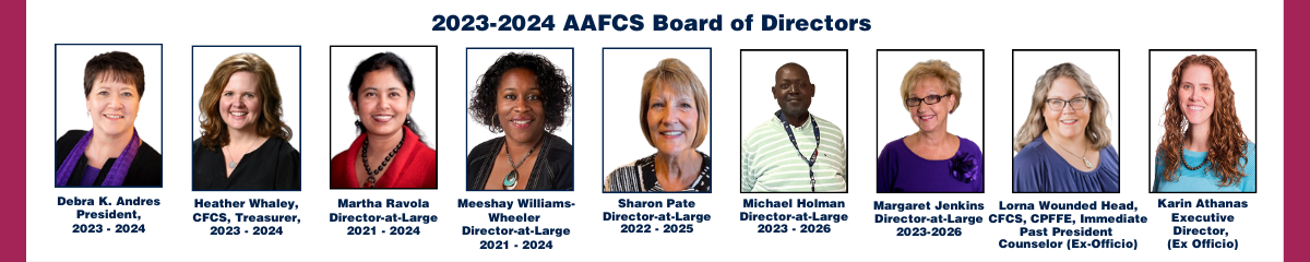 AAFCS Installs the 2023 –2024 Board of Directors