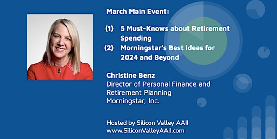 AAII Silicon Valley Chapter Presents: Morningstar's Christine Benz With ...