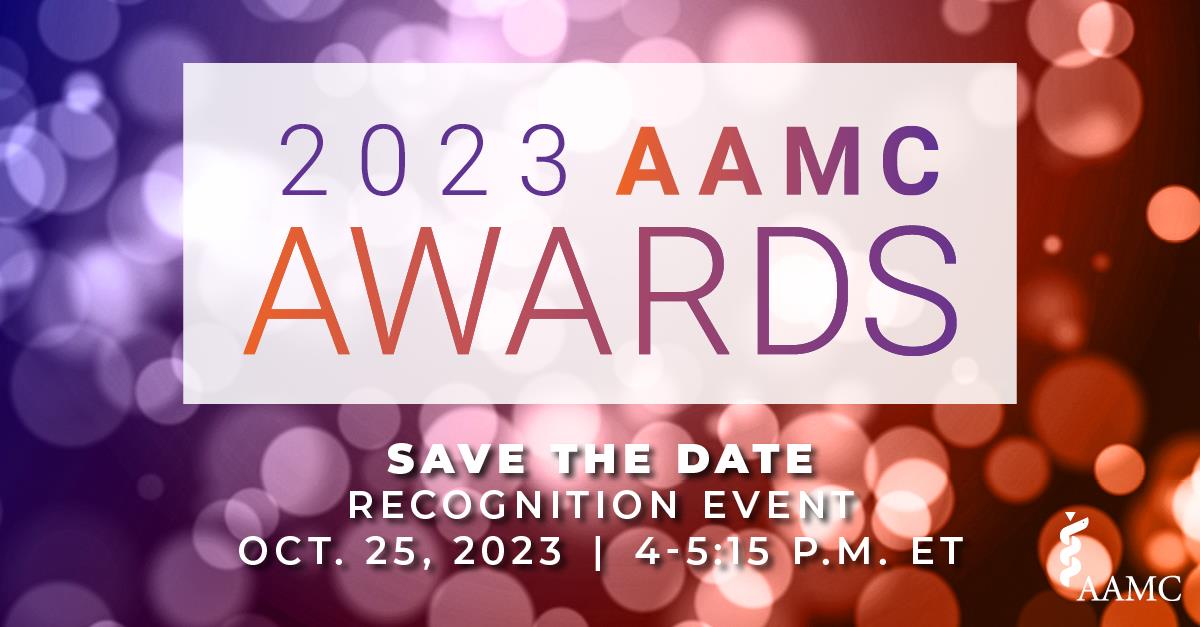 AAMC Virtual Awards Recognition Event | Academic Medicine Open Forum