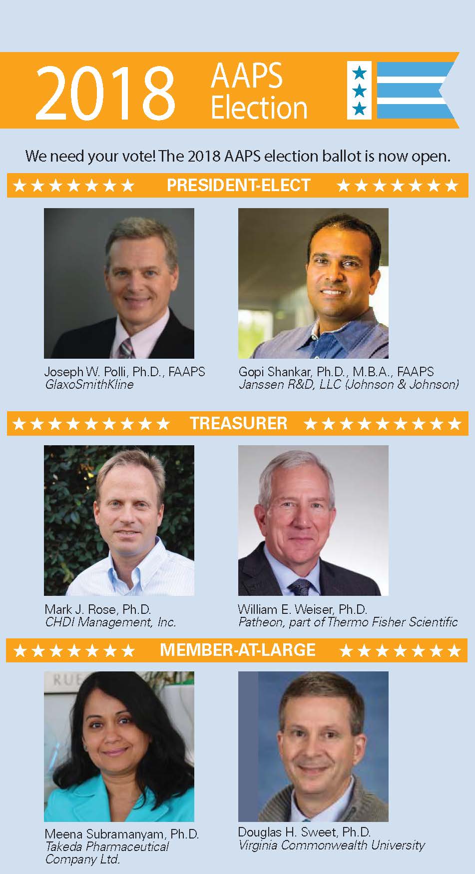 2018 AAPS Election - AAPS Newsmagazine