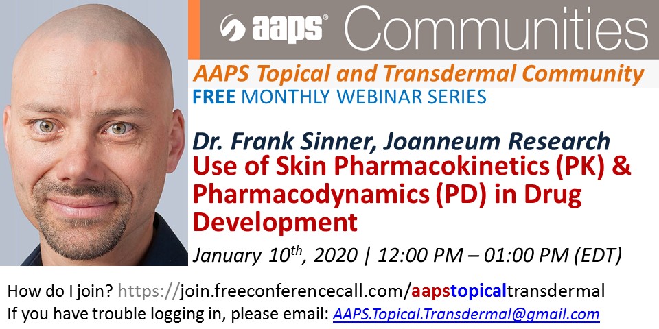 Use of Skin Pharmacokinetics (PK) & Pharmacodynamics (PD) in Drug ...