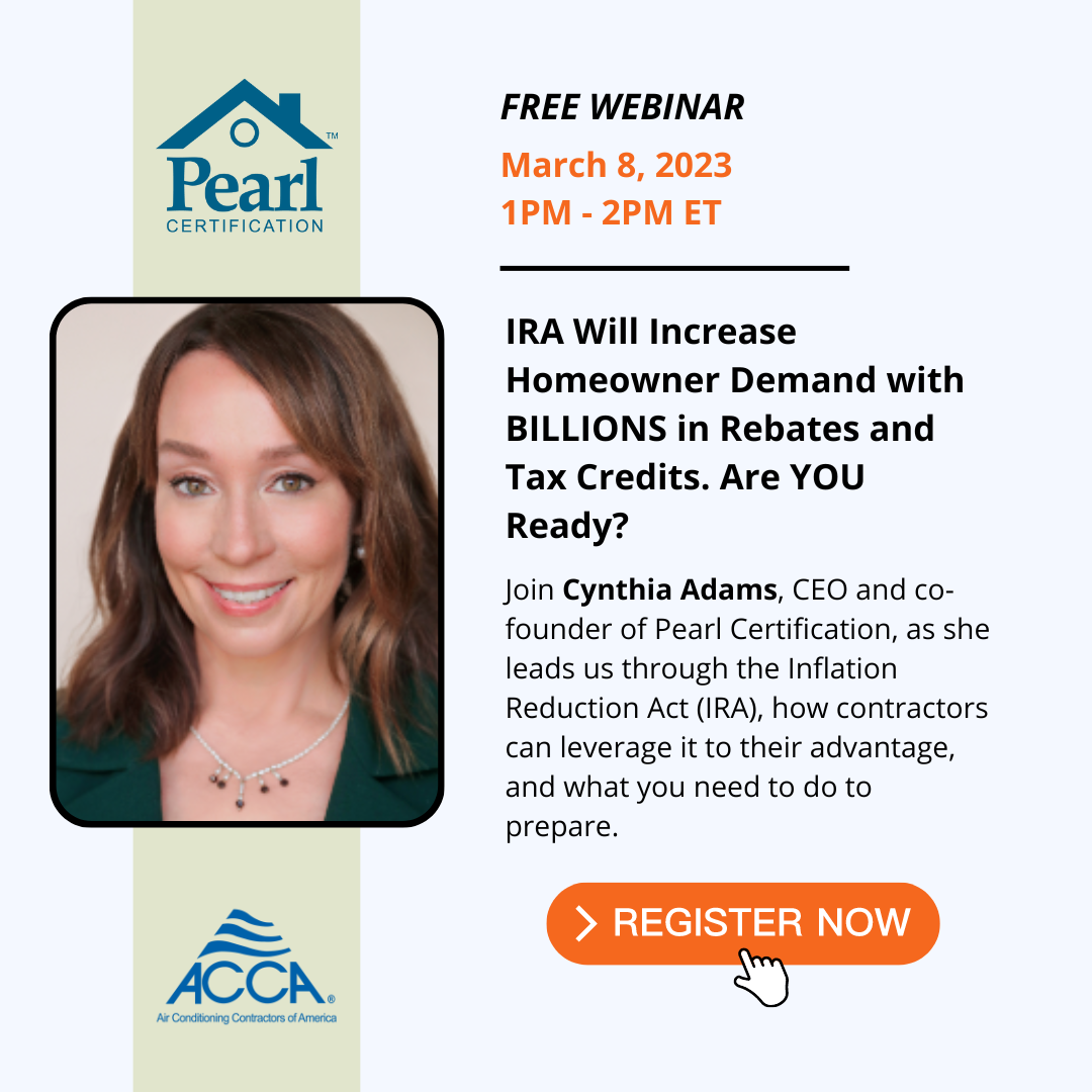 Webcast: IRA Will Increase Homeowner Demand with BILLIONS in Rebates ...