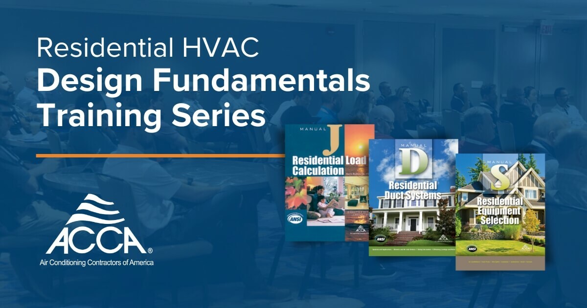 Manual J, S, D in a Day - ACCA