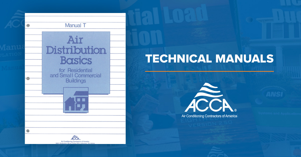 Manual T - Air Distribution Basics - ACCA