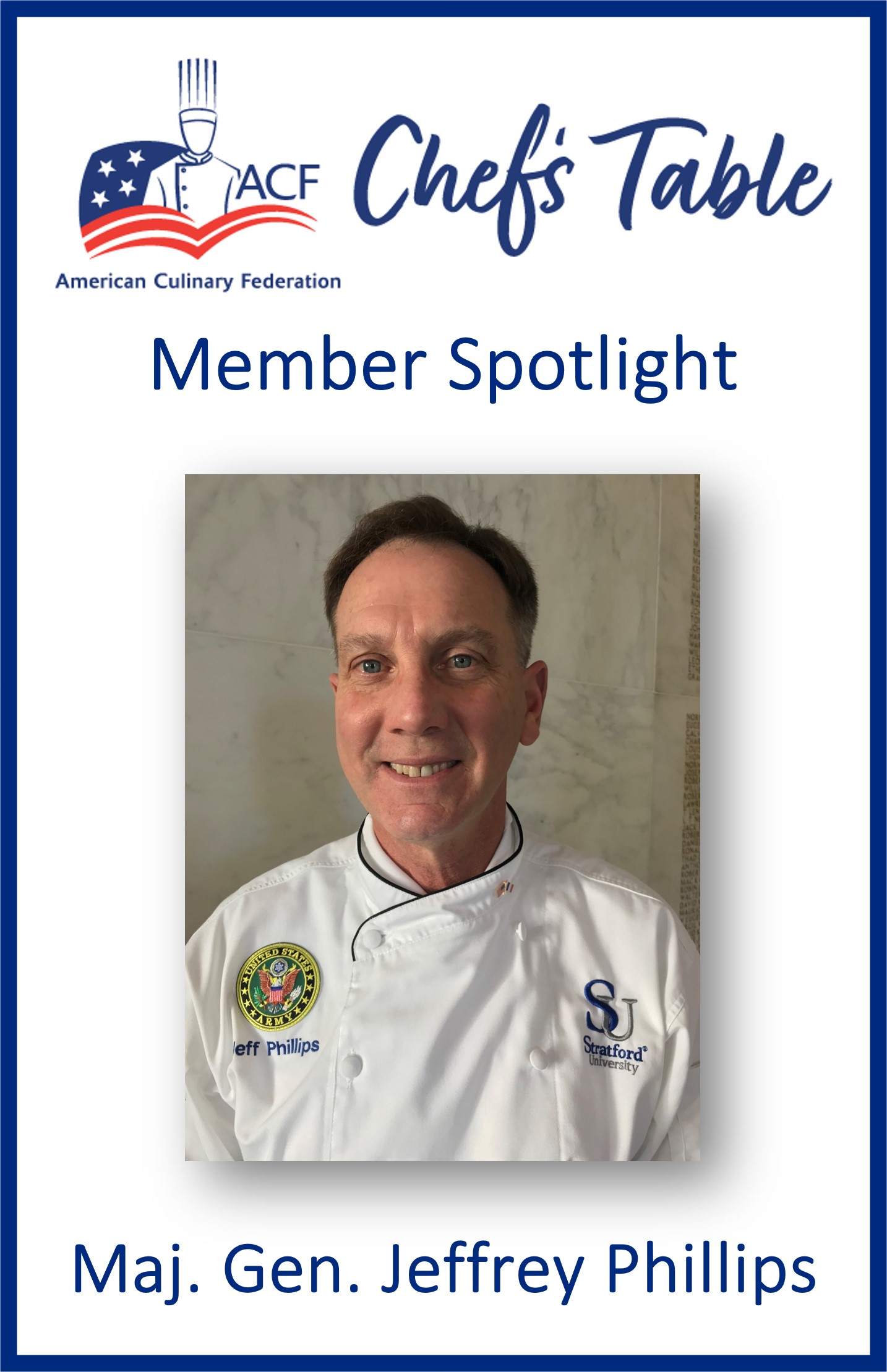 November Member Spotlight: Maj. Gen. Jeffrey Phillips