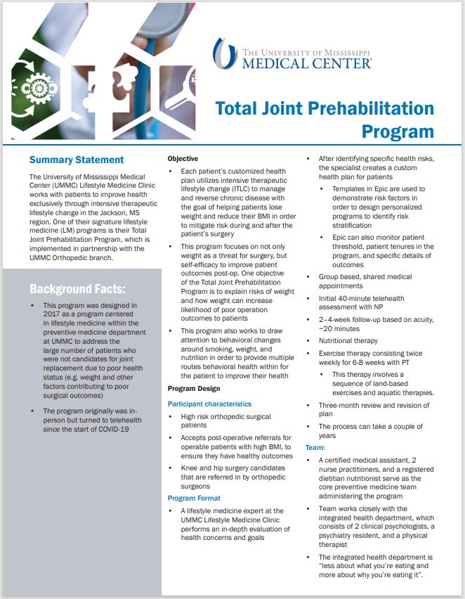 LM Implementation Models - American College of Lifestyle Medicine