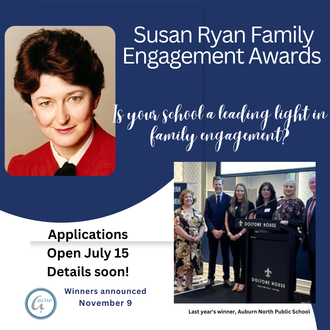 Susan Ryan Family Engagement Awards | Family Engagement - The Partnership