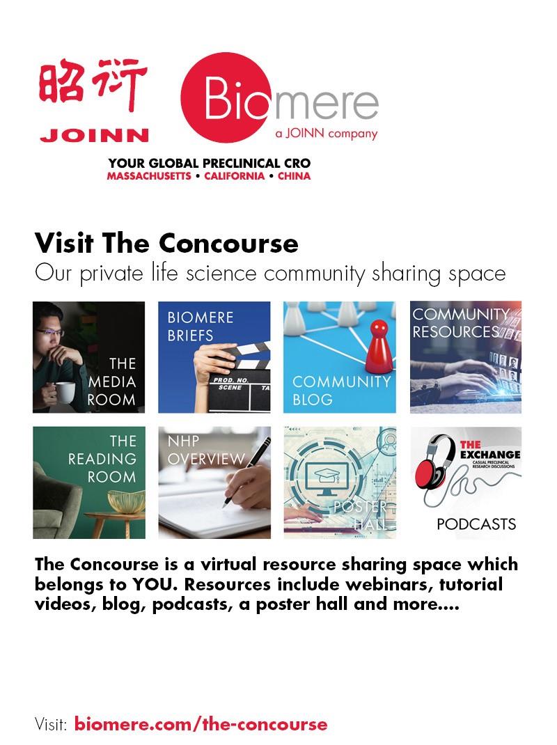 Message from ACT Corporate Partner—JOINN Biomere