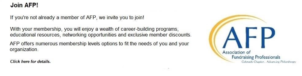 Home - AFP Colorado Chapter