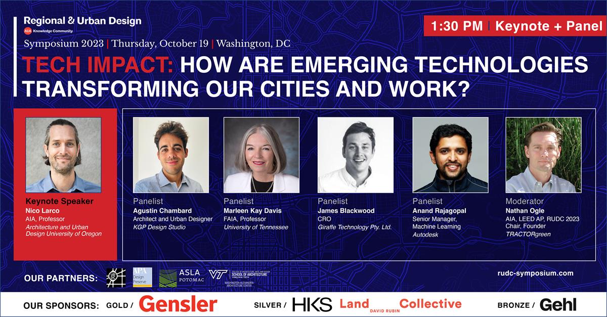 2023 RUDC Symposium, Cities in Transition: Designing for a World in ...