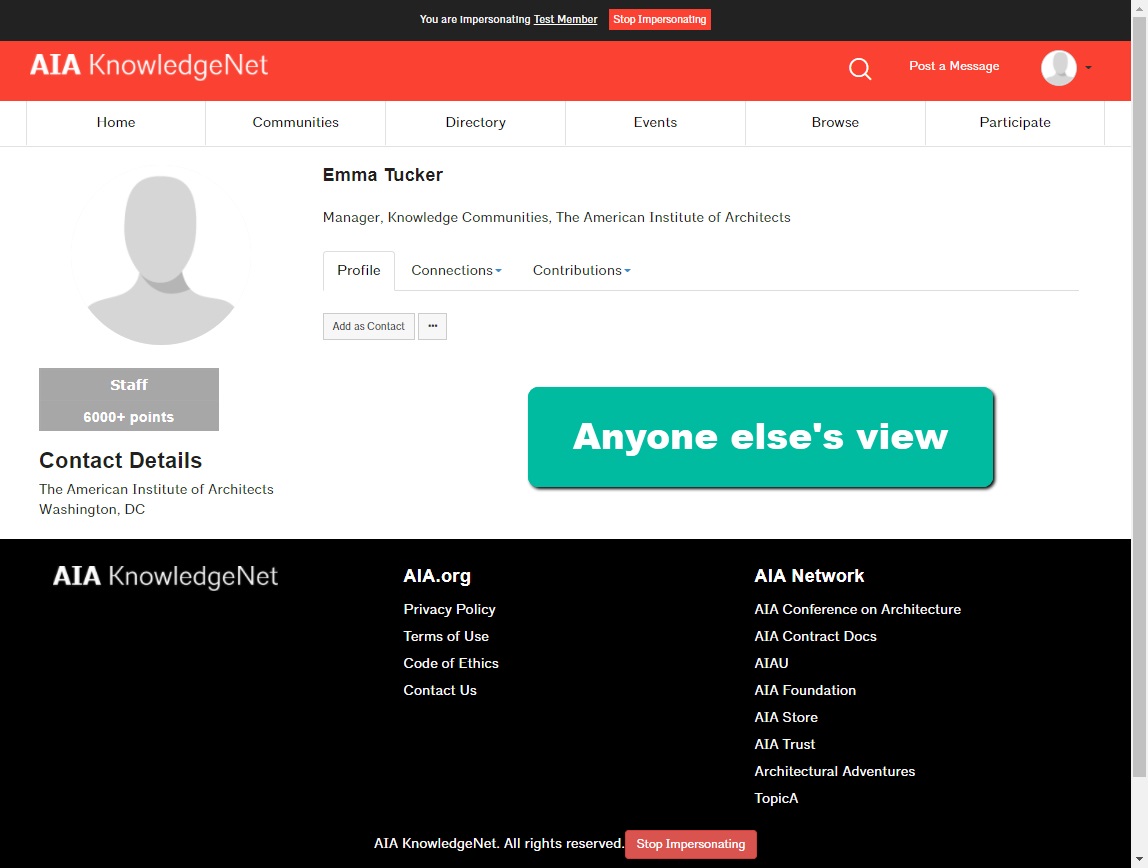 How to update your profile