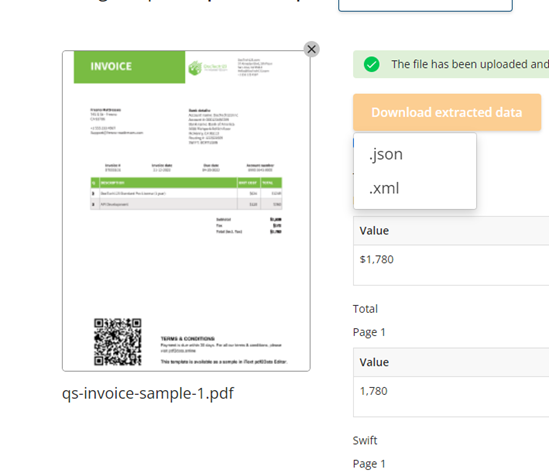 iText pdf2Data 3.1.1 is now available!