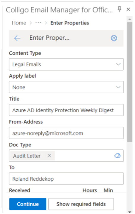 How to File Email from Outlook to SharePoint