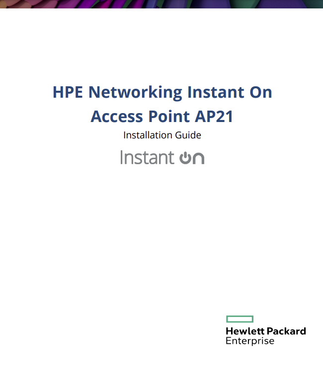 AP21 Installation Guide