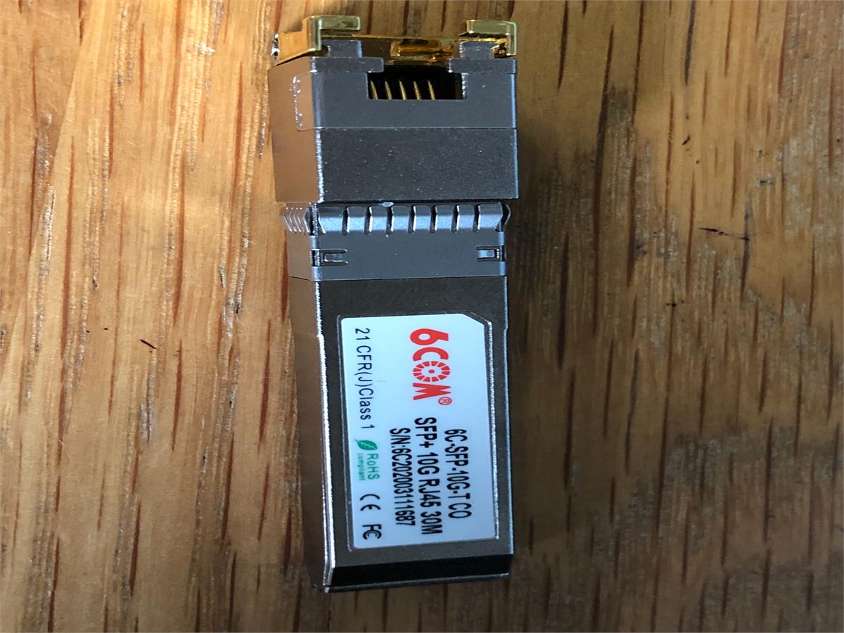 Aruba 1930 48G - is the 10Gtek ASF-10G-T transceiver compatible? | Instant On - Wired