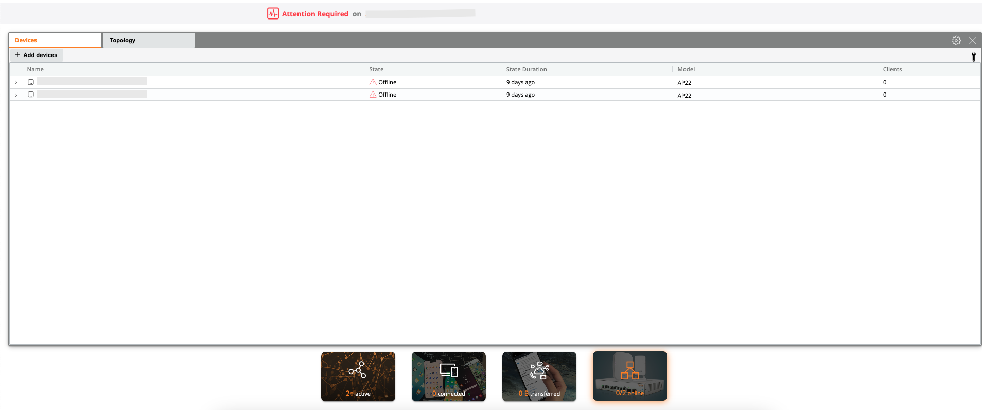 Aruba Instant On AP22 Access Point - State changed to offline post ...