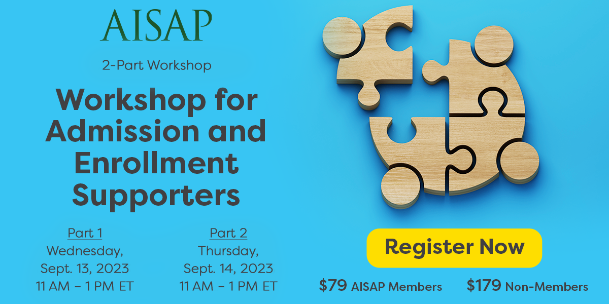 New to Support Roles Workshop - AISAP