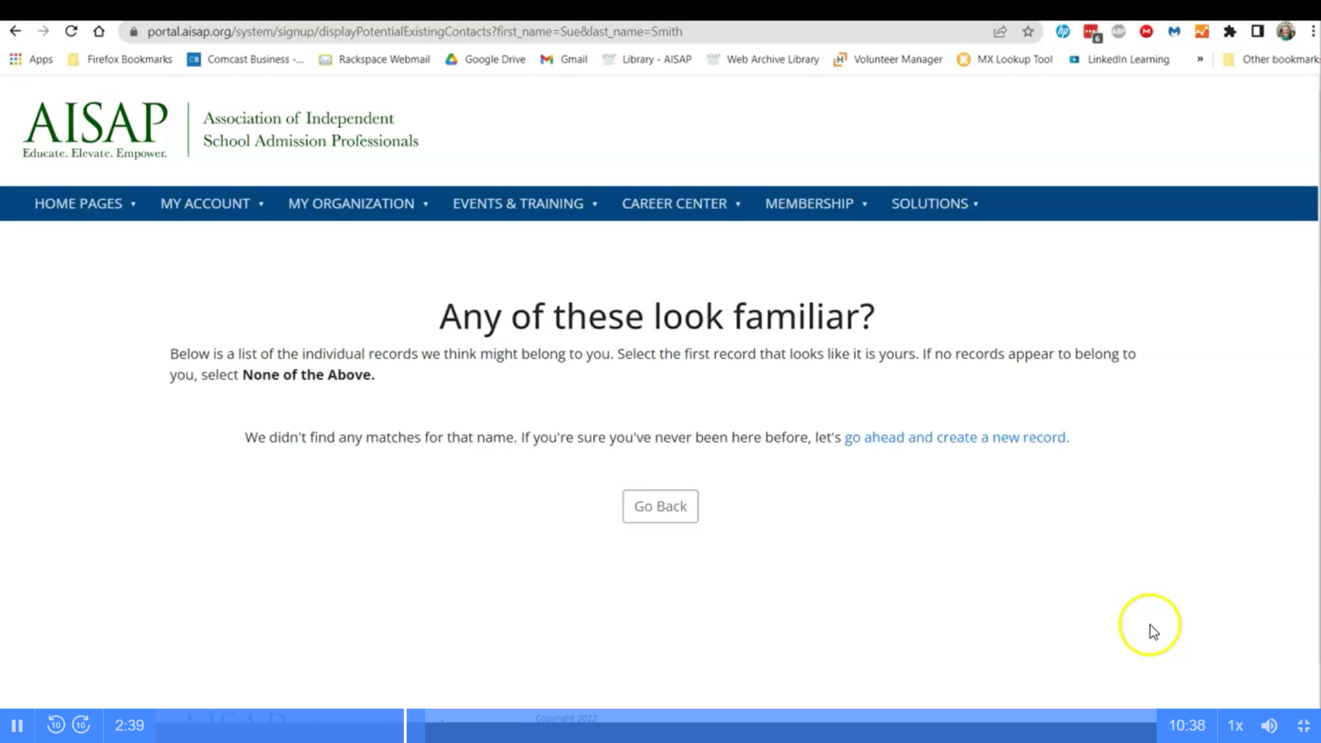 Portal Assistance - AISAP