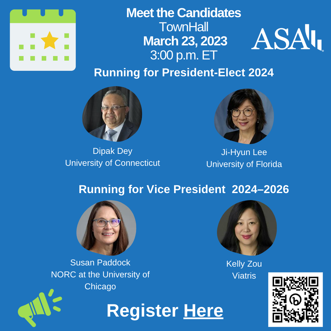 Meet the candidates for ASA President-Elect and Vice President | ASA ...
