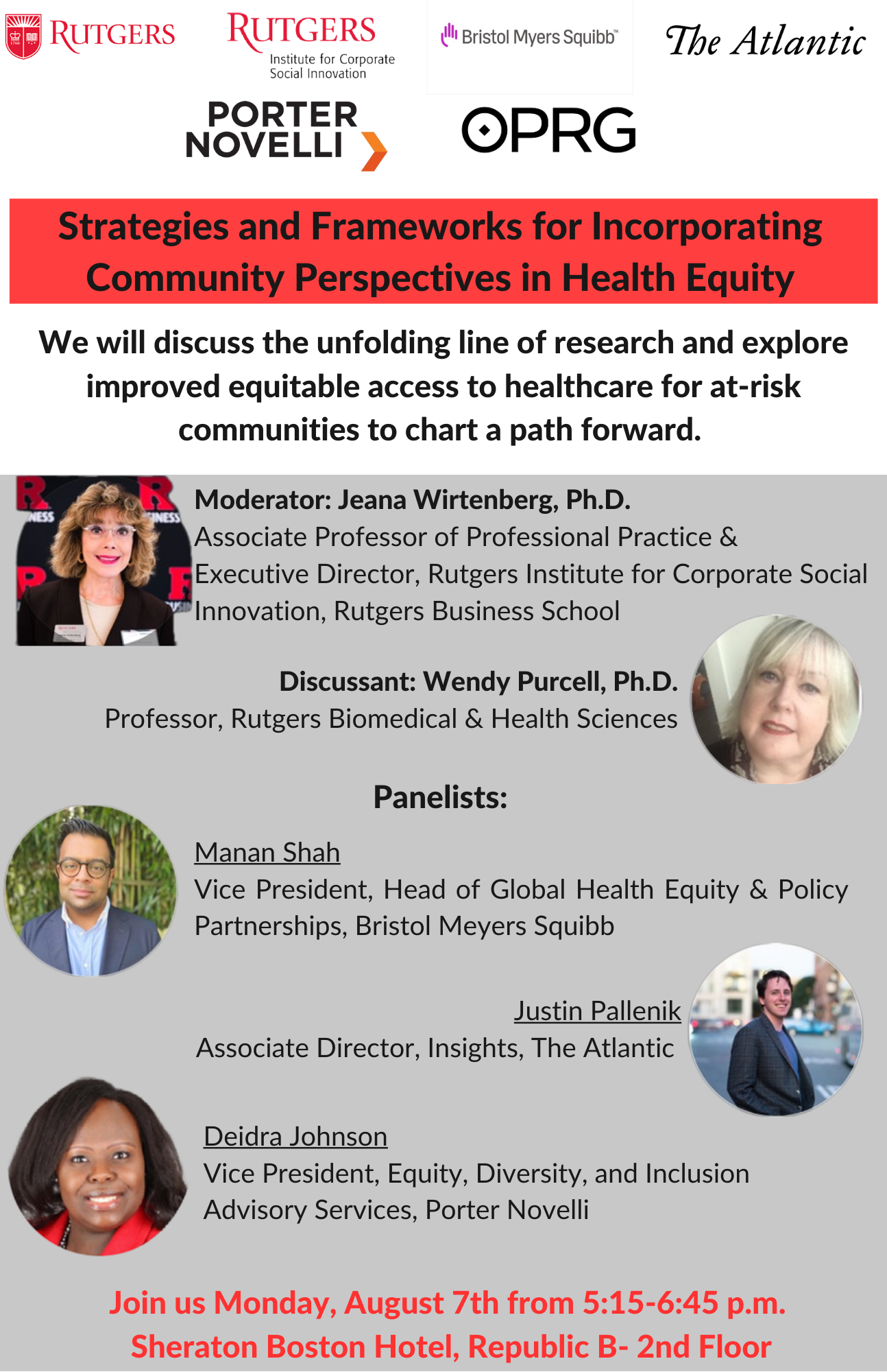 Invitation to Panel Symposium "Strategies and Frameworks for ...