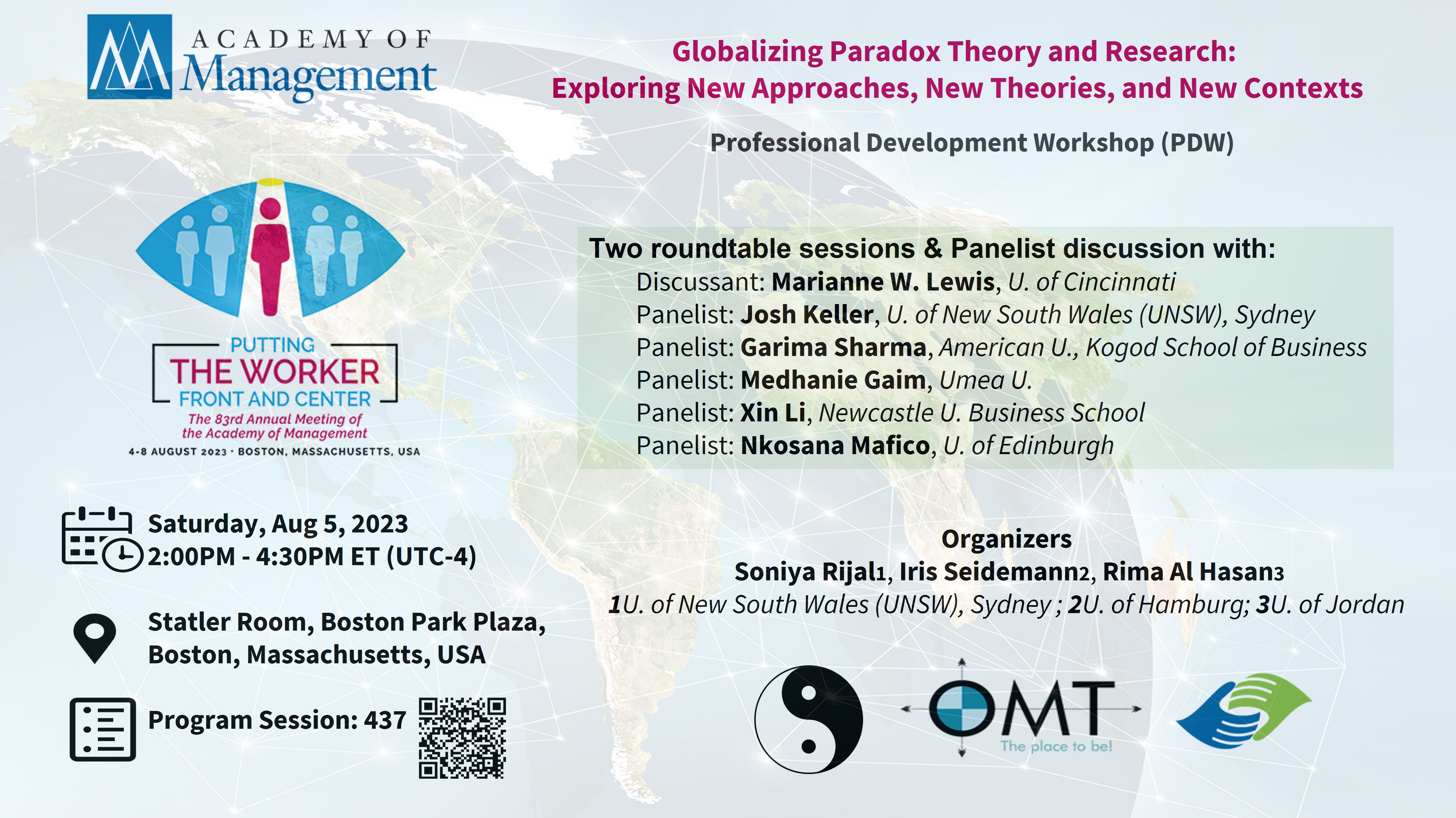 AOM PDW: Paradox and non-WEIRD perspectives (WEIRD = Western, European ...