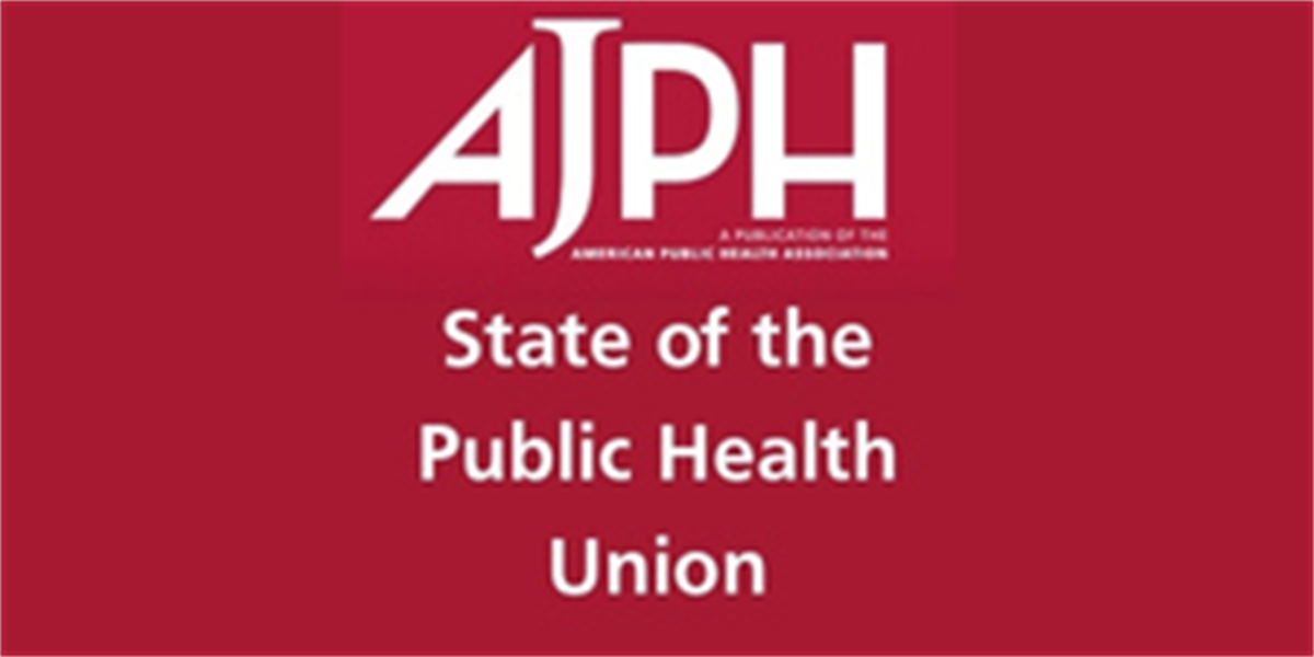 State of the Public Health Union - RSVP - American Public Health ...
