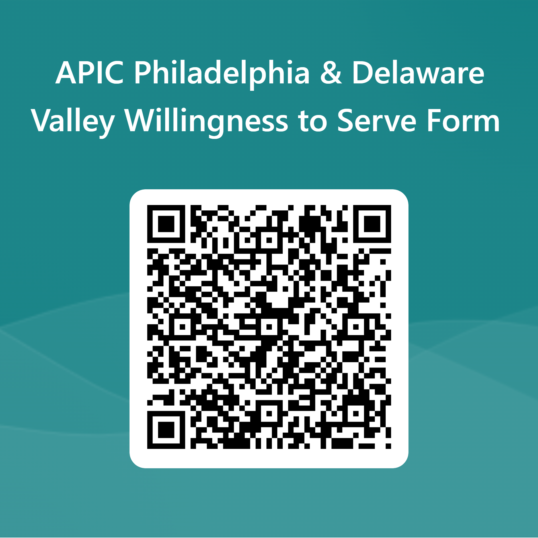Apply to Volunteer - Delaware Valley Philadelphia Chapter