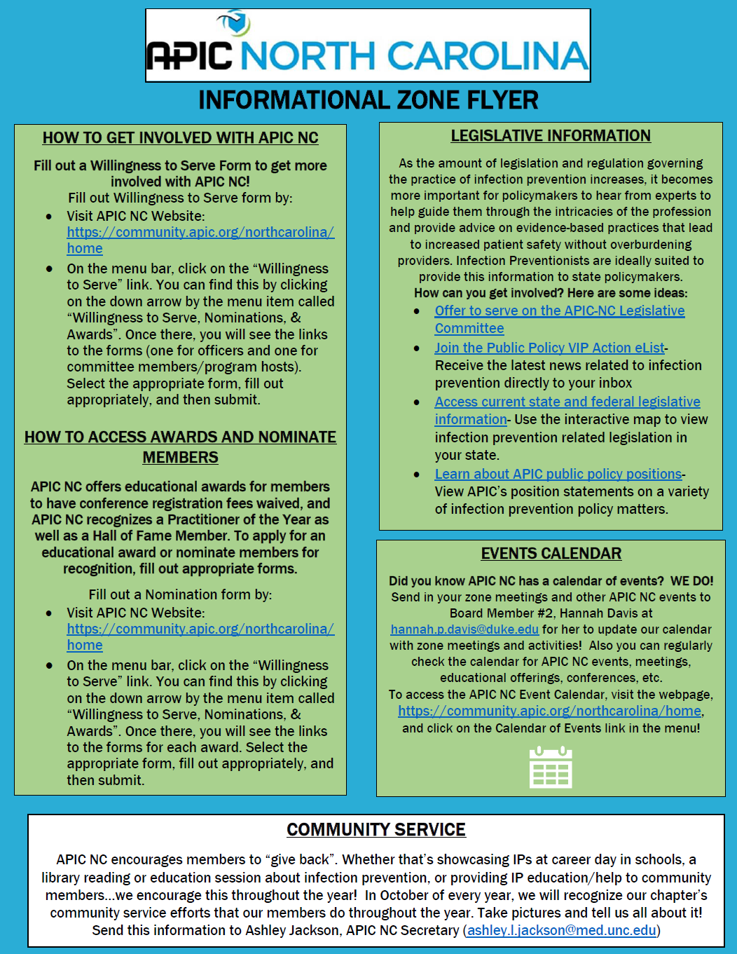 Zones - APIC North Carolina
