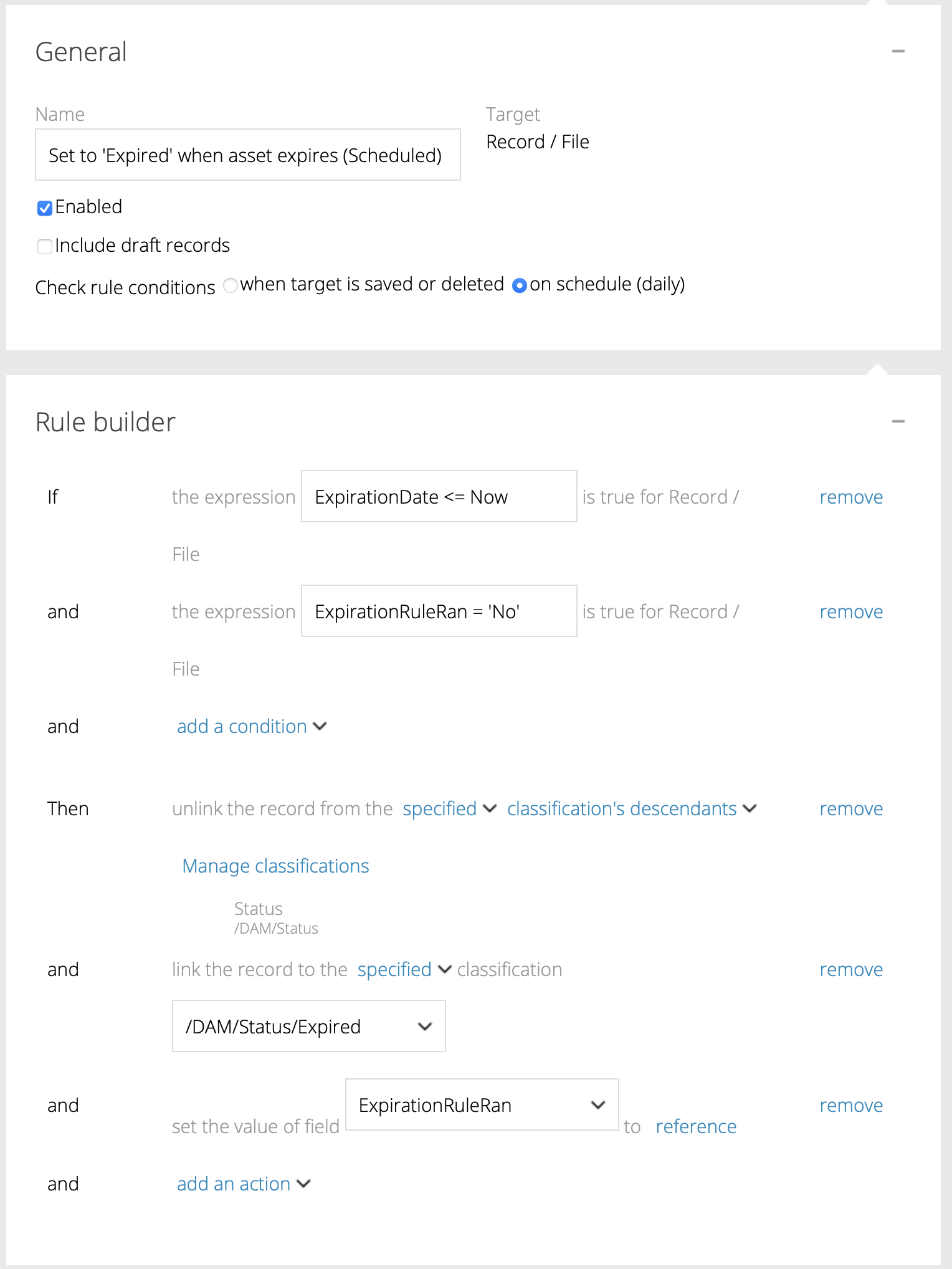 Best Practice - Asset Expiration Design