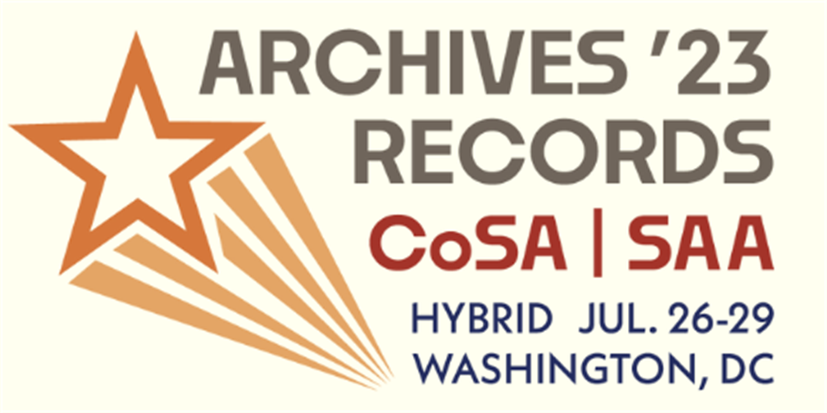 ARCHIVES*RECORDS 2023 - SAA Connect