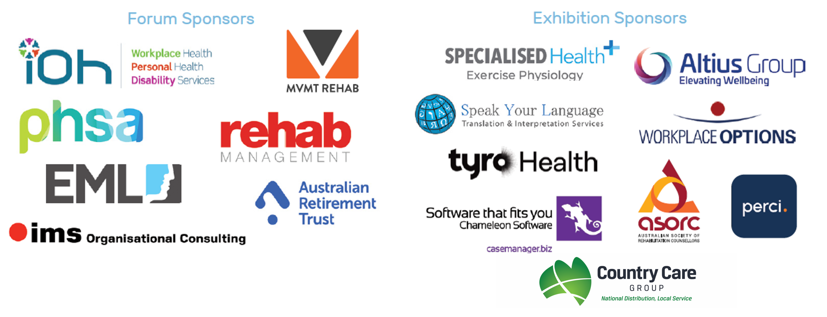 ARPA 2024 Forum sponsors