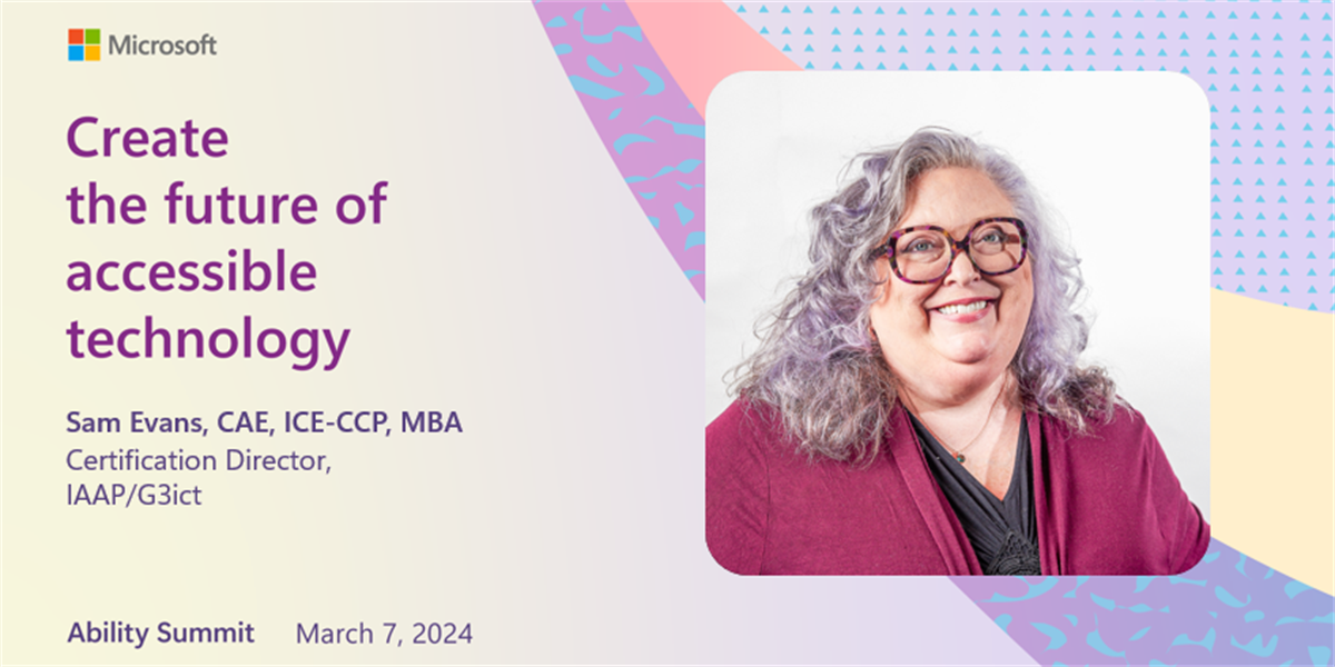 Microsoft Ability Summit 2024 - ASAE: The Center for Association Leadership