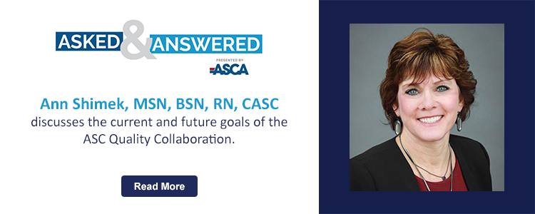 Home - Ambulatory Surgery Center Association (ASCA)