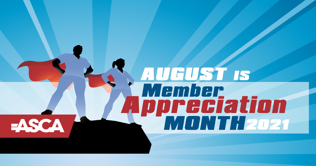 ASCA Member Appreciation Month - Member Appreciation Month