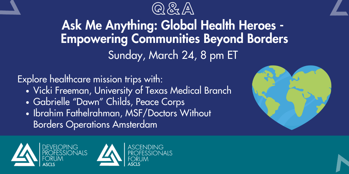 Upcoming Events - American Society for Clinical Laboratory Science