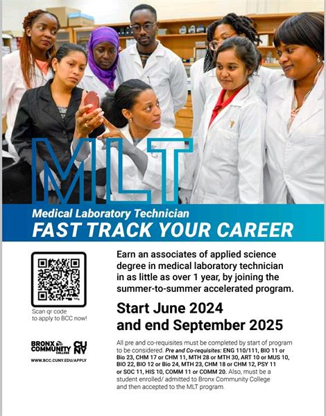 MLT Accelerated program - please share within your networks ...