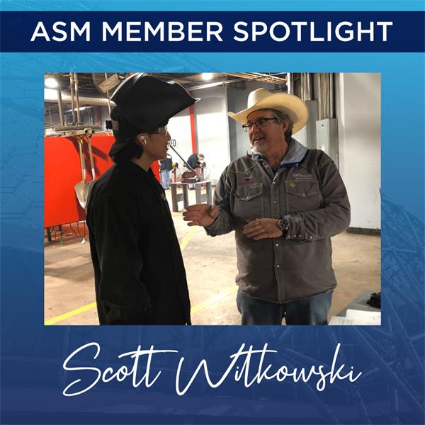 Member Spotlight - Scott Witkowski | ASM Online Member Community