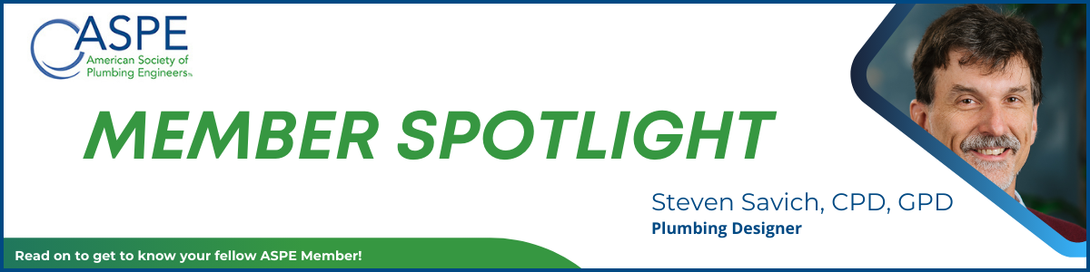 ASPE Member Spotlight: Steven Savich