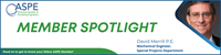 ASPE Member Spotlight: David Merrill