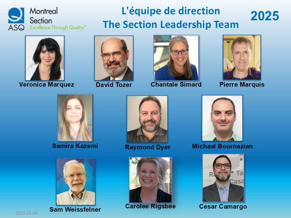 ASQ Montreal — 75 Years — Leadership (2025.03)