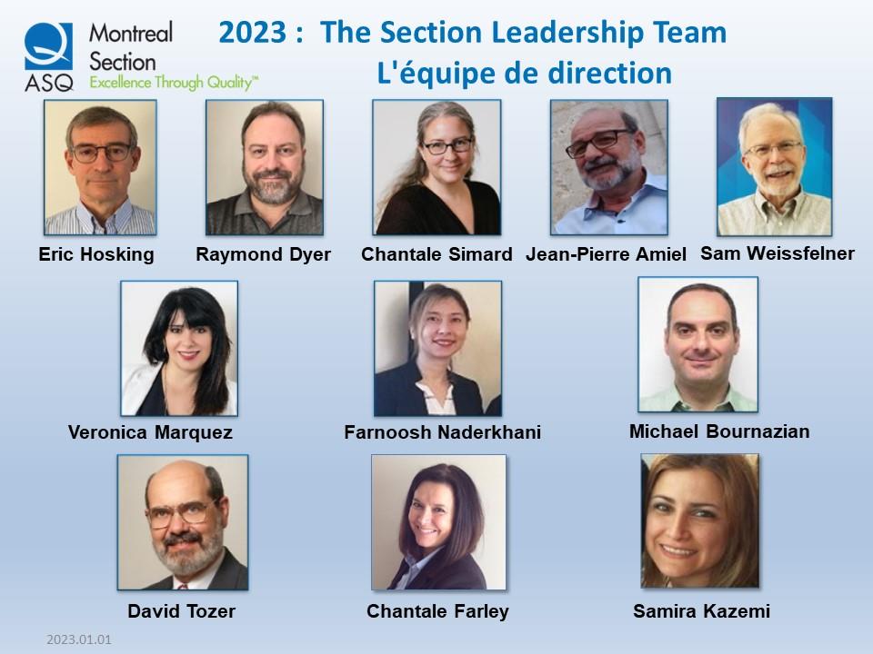 ASQ Montreal — Meet the Section Leadership Team | Voici l'équipe De ...