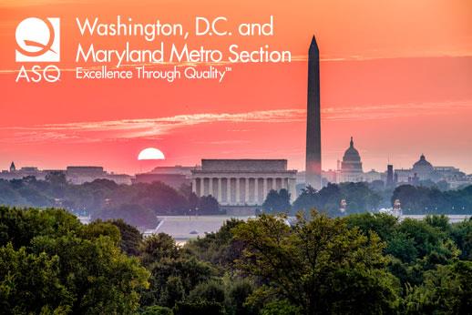Washington, DC & Maryland Metro Section - American Society for Quality