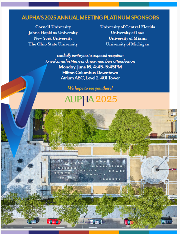 2025 Annual Meeting First-Time and New Members Reception