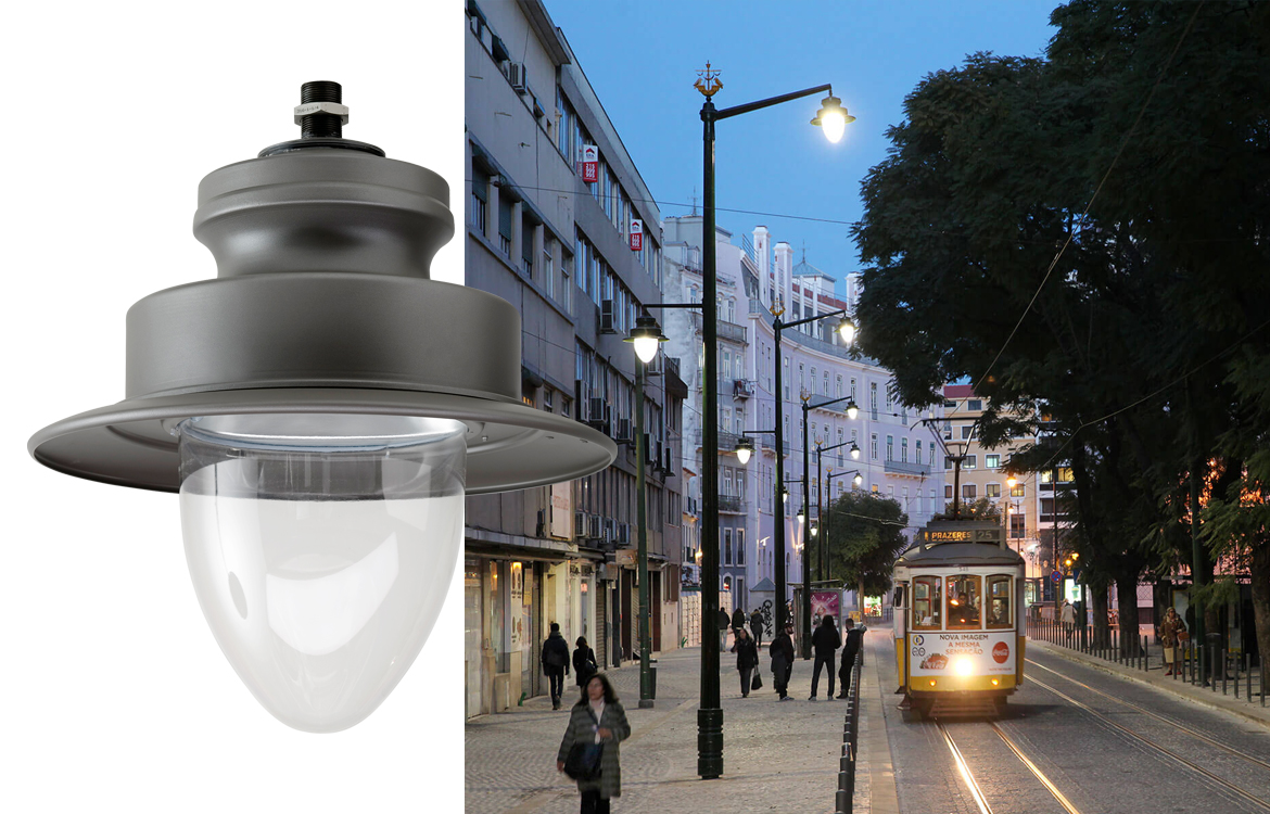 ALBANY LED - Street lighting in a classical design