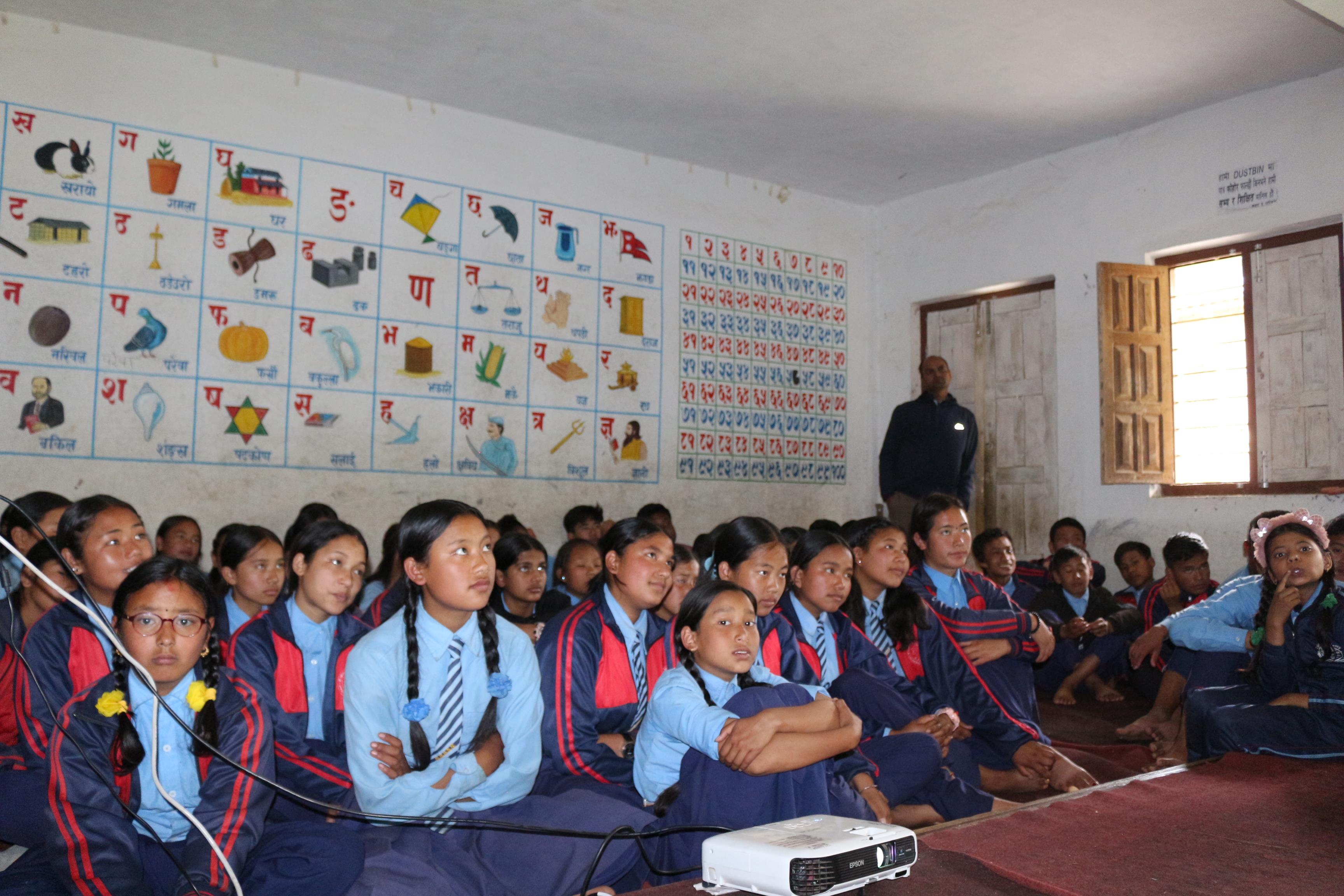 Outreach in Community School of Nepal