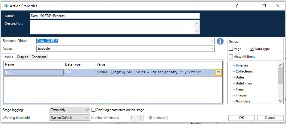 Find and Replace in Excel | Blue Prism Product