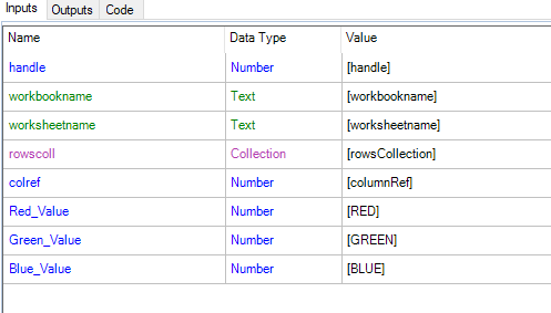 How to set Color to a cell in Excel | Blue Prism Product