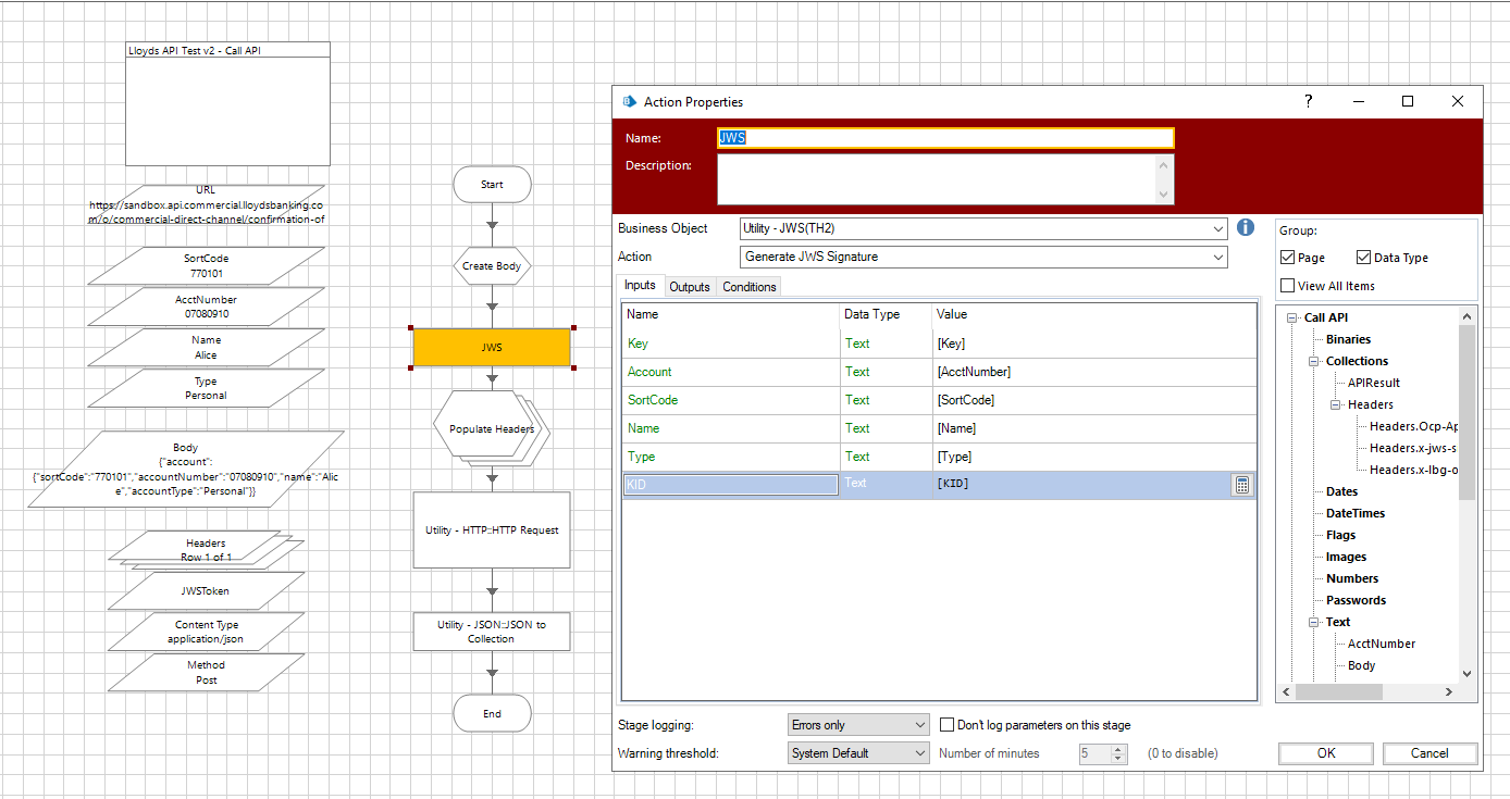 JWS Signature issue if Body contains Special Chracters | Blue Prism Product